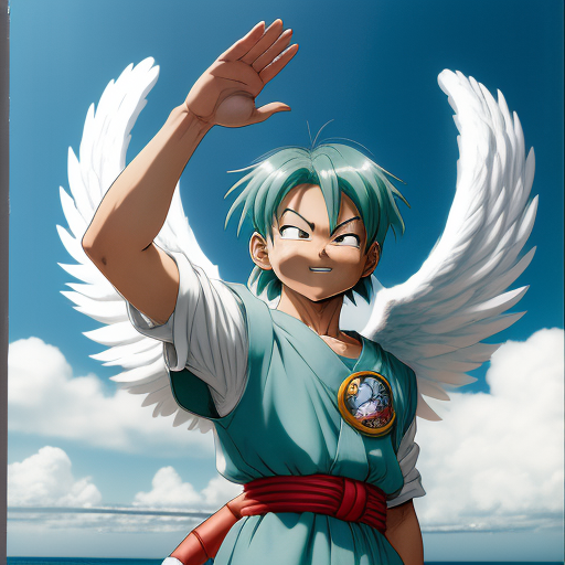 DreamShaper prompt: Toriyama Akira's comic IP Bulma, with...