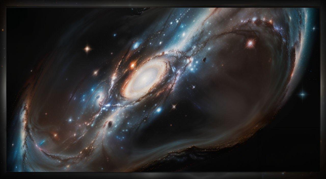 epiCRealism prompt: a large image of Born the new Galaxy ...
