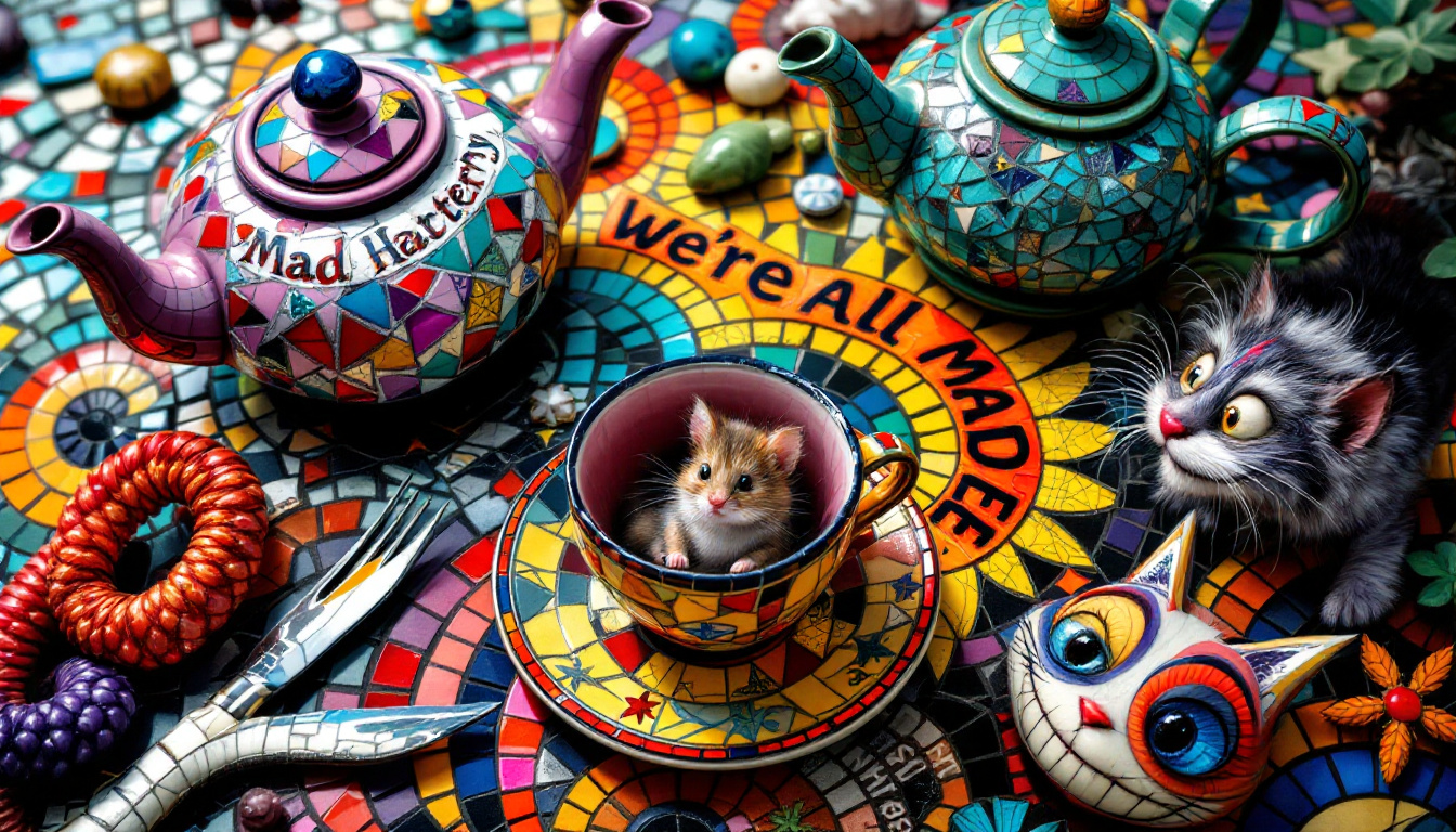 FLUX prompt: 3D HDR Trippy Hippie Soho Boho influenced c...