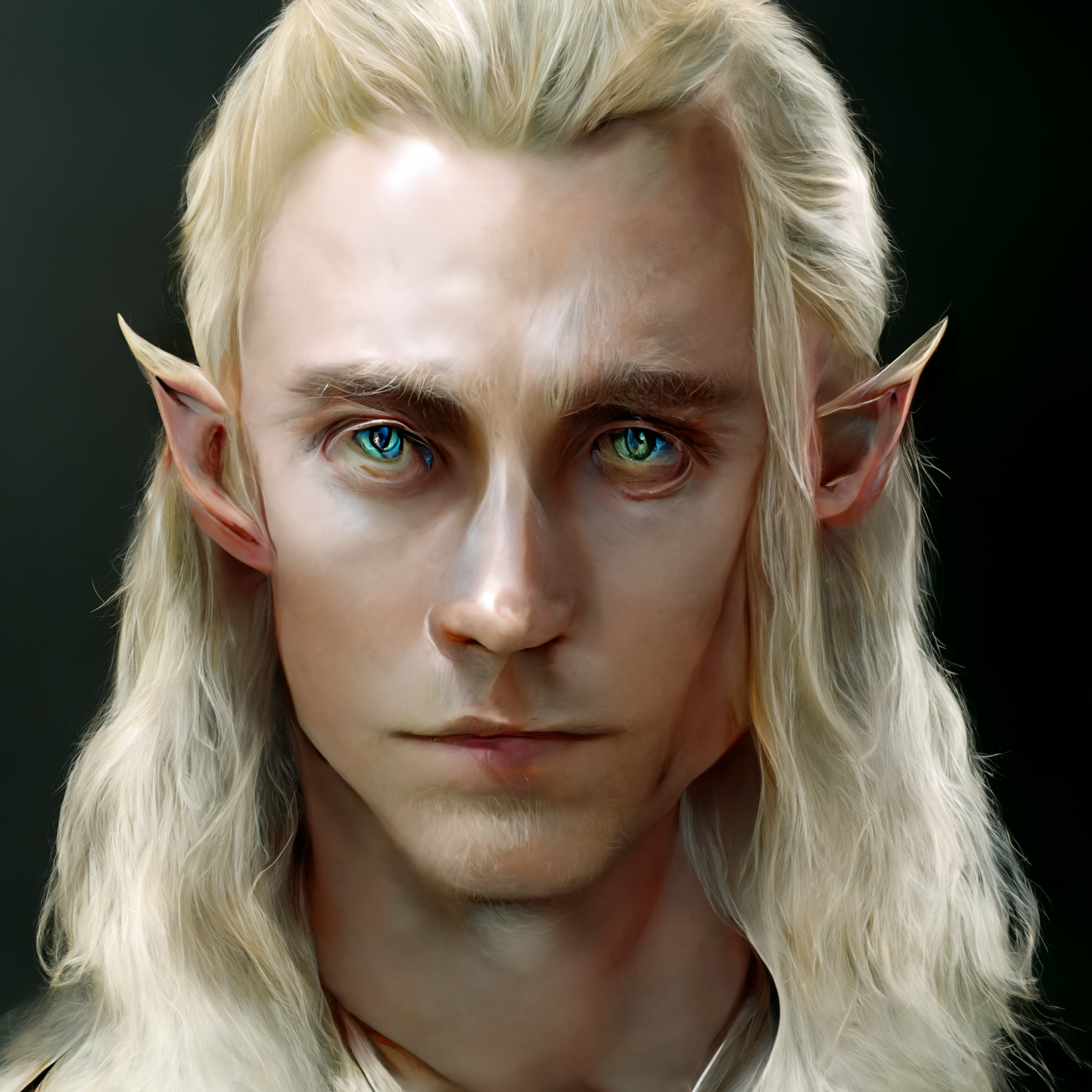 Midjourney prompt: portrait of a young arrogant and obses...