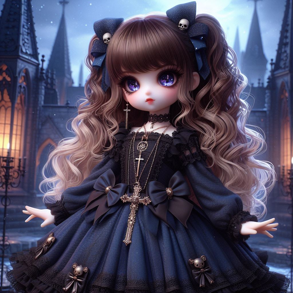 DALL·E prompt: A full-body 3D kawaii HDR 4k representat...