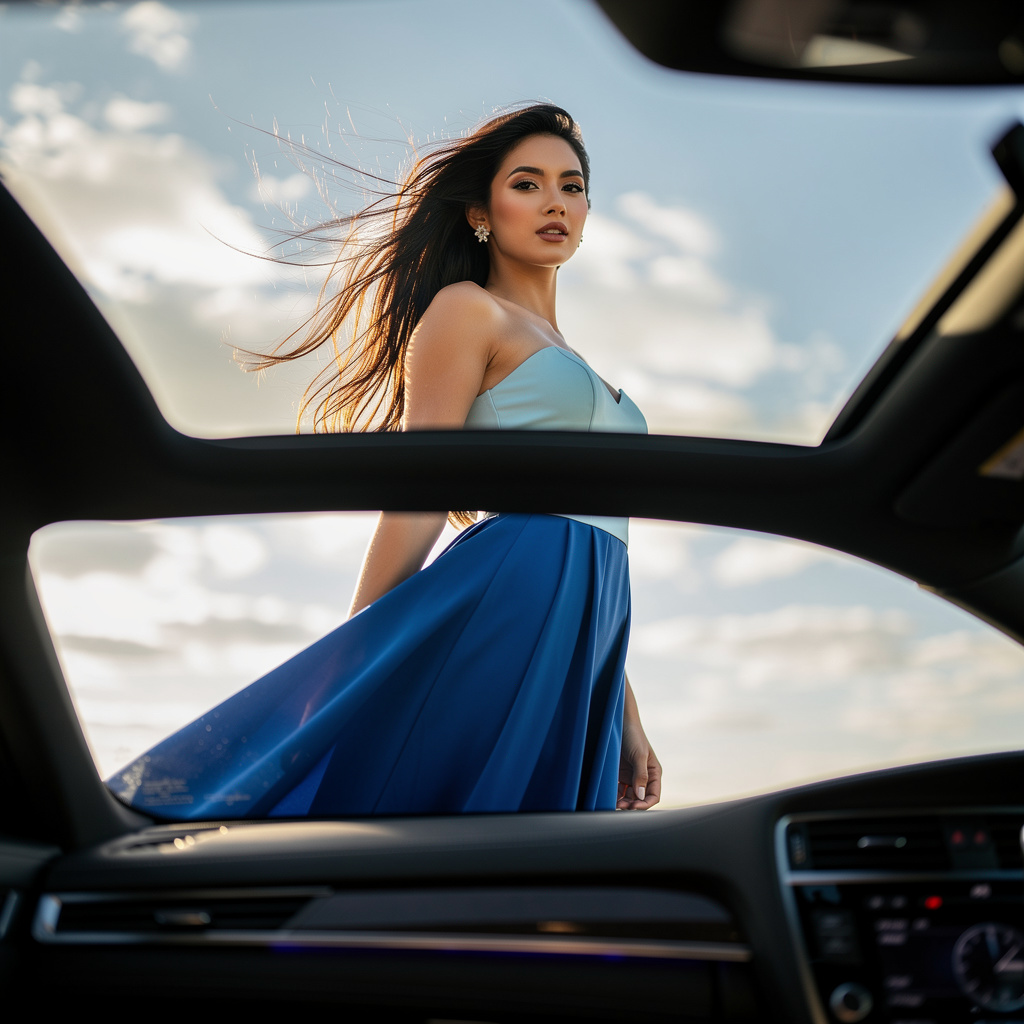 Hero prompt: Realistic picture of beautiful woman (refer ...