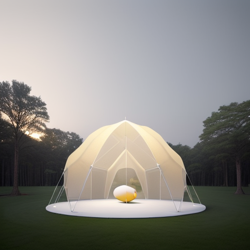 DreamShaper prompt: "Behold a marvel of design—an egg-sha...