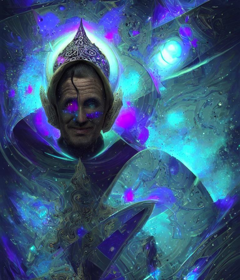 Stable Diffusion prompt: front!!! shot of a court jester!...