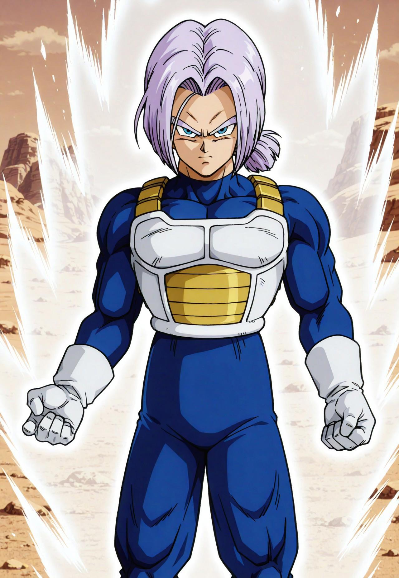 Future Trunks (Saiyan Armor) - All Forms -Illustrious | Super Saiyan ...