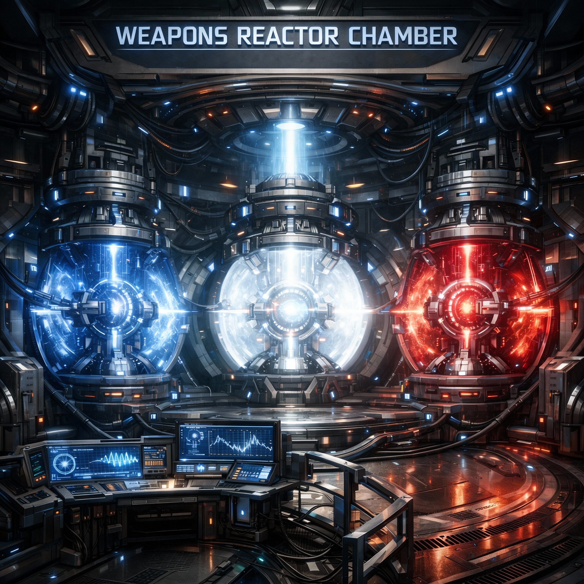 Seedream 4 prompt: Create the Weapons Reactor Chamber Us...