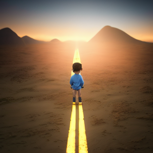 Stable Diffusion prompt: Pixar style little boy, 4k, 8k,