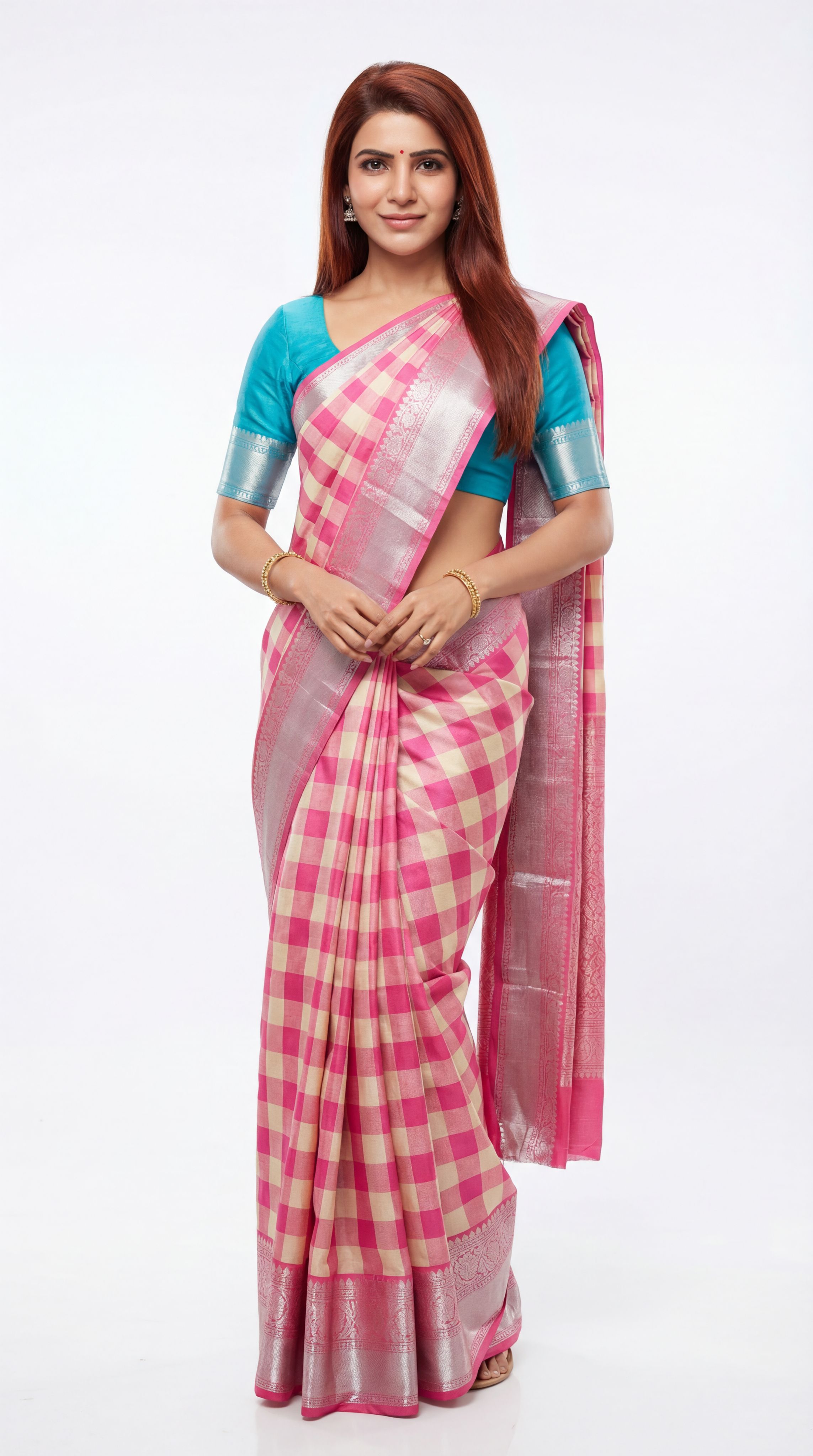 Nano Banana prompt: beautiful young woman with exact faci...