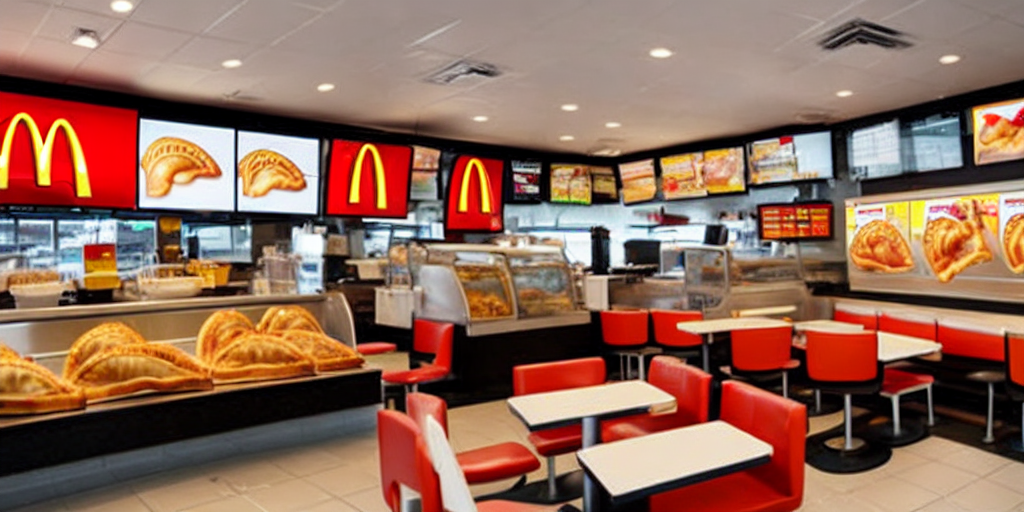 Stable Diffusion prompt: a McDonalds-like Fast food resta...