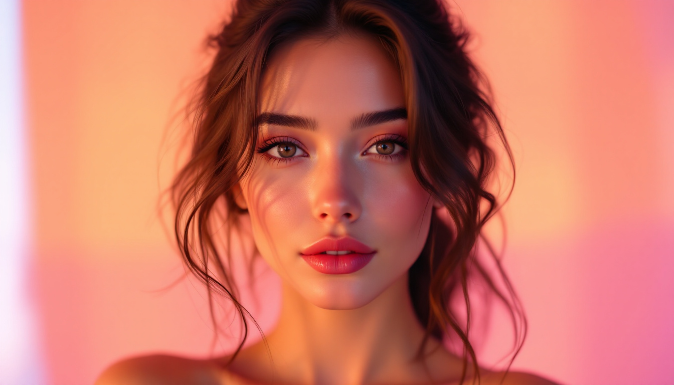 FLUX prompt: AI-generated influencer avatar, realistic fa...