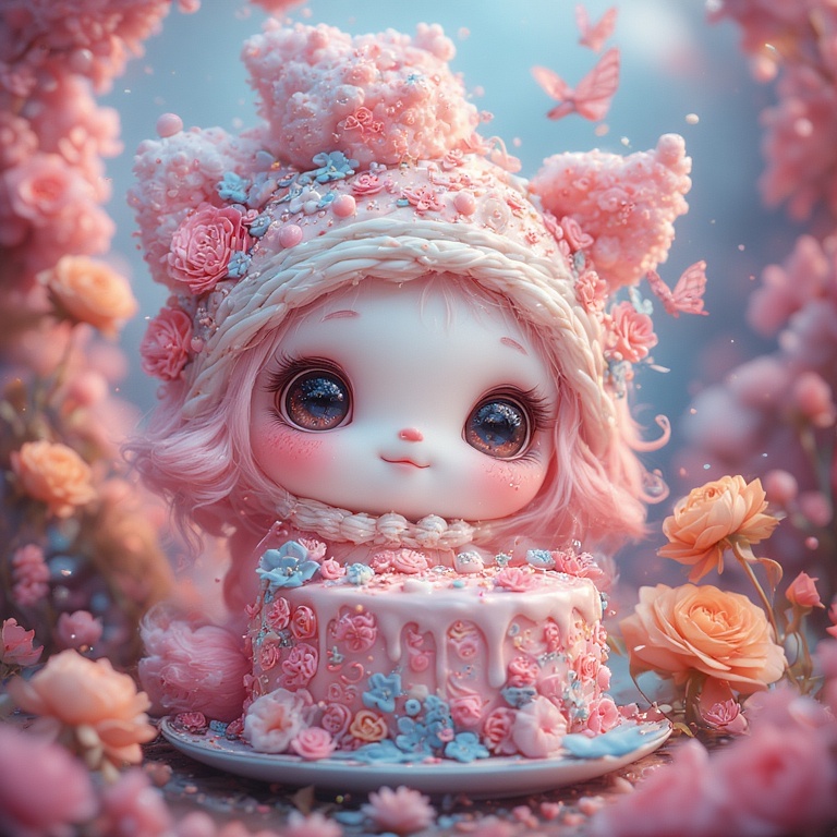 Stable Diffusion prompt: adorable, cute, kawaii, adorabl...