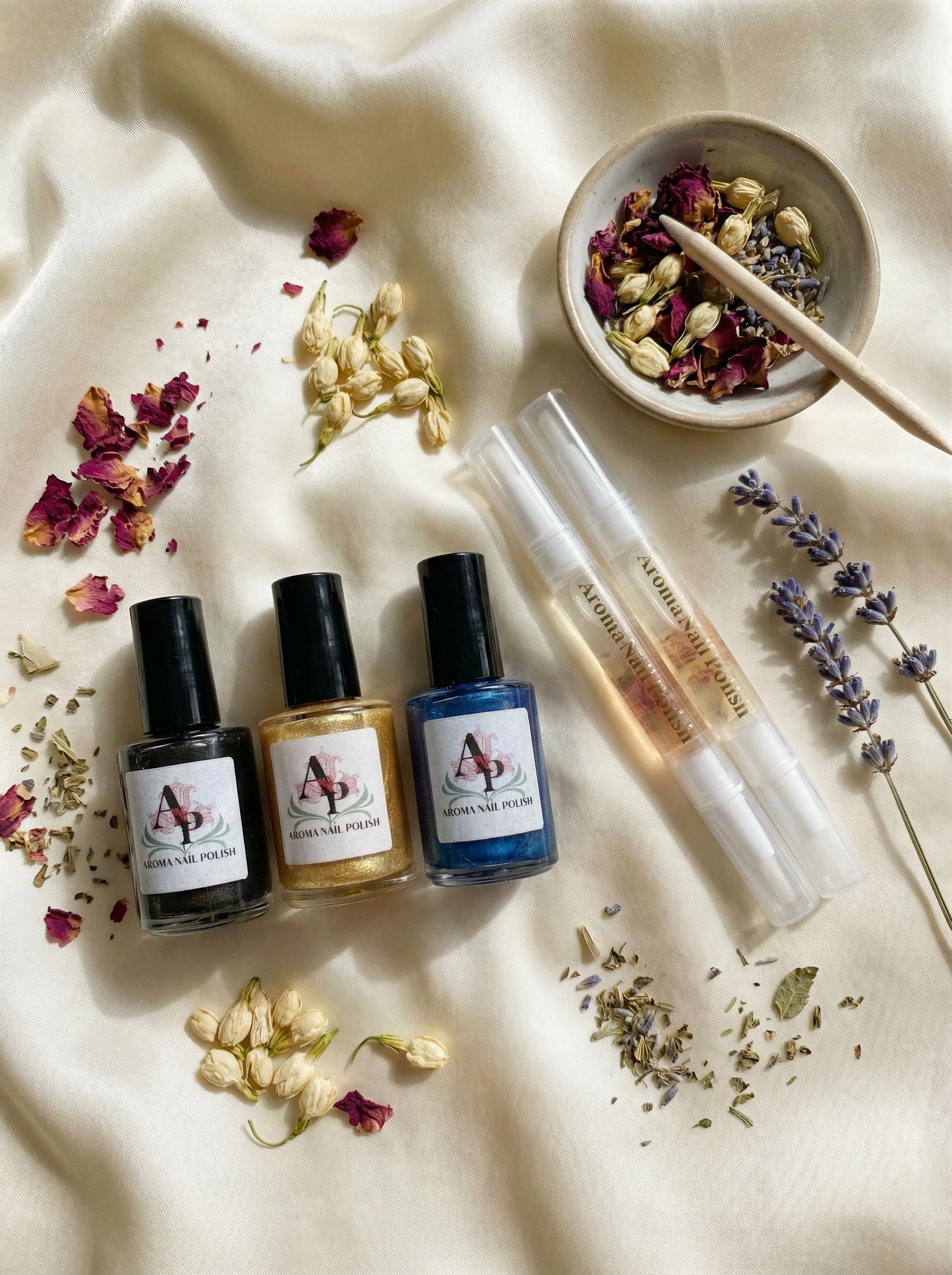 Nano Banana prompt: Discover our Aroma Nail Polish – not ...