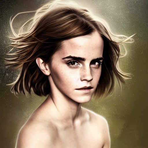 Stable Diffusion prompt: full body shot of emma watson sh...