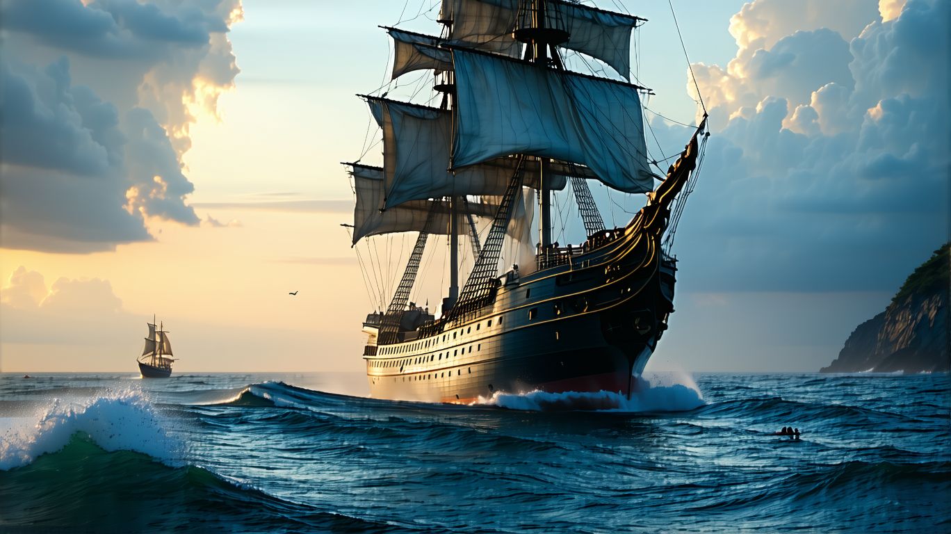 Stable Diffusion prompt: Photo of a ultra realistic saili...