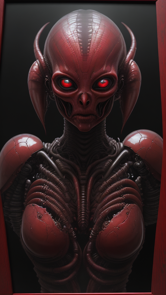 DreamShaper prompt: ultra HD "complex-inducing (Alien:1.1...