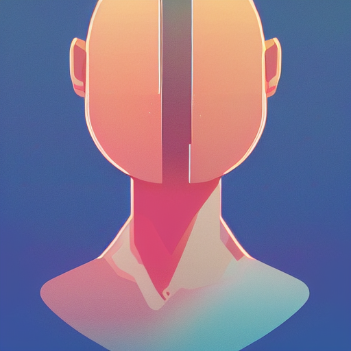 Stable Diffusion prompt: a non binary person thinking, br...