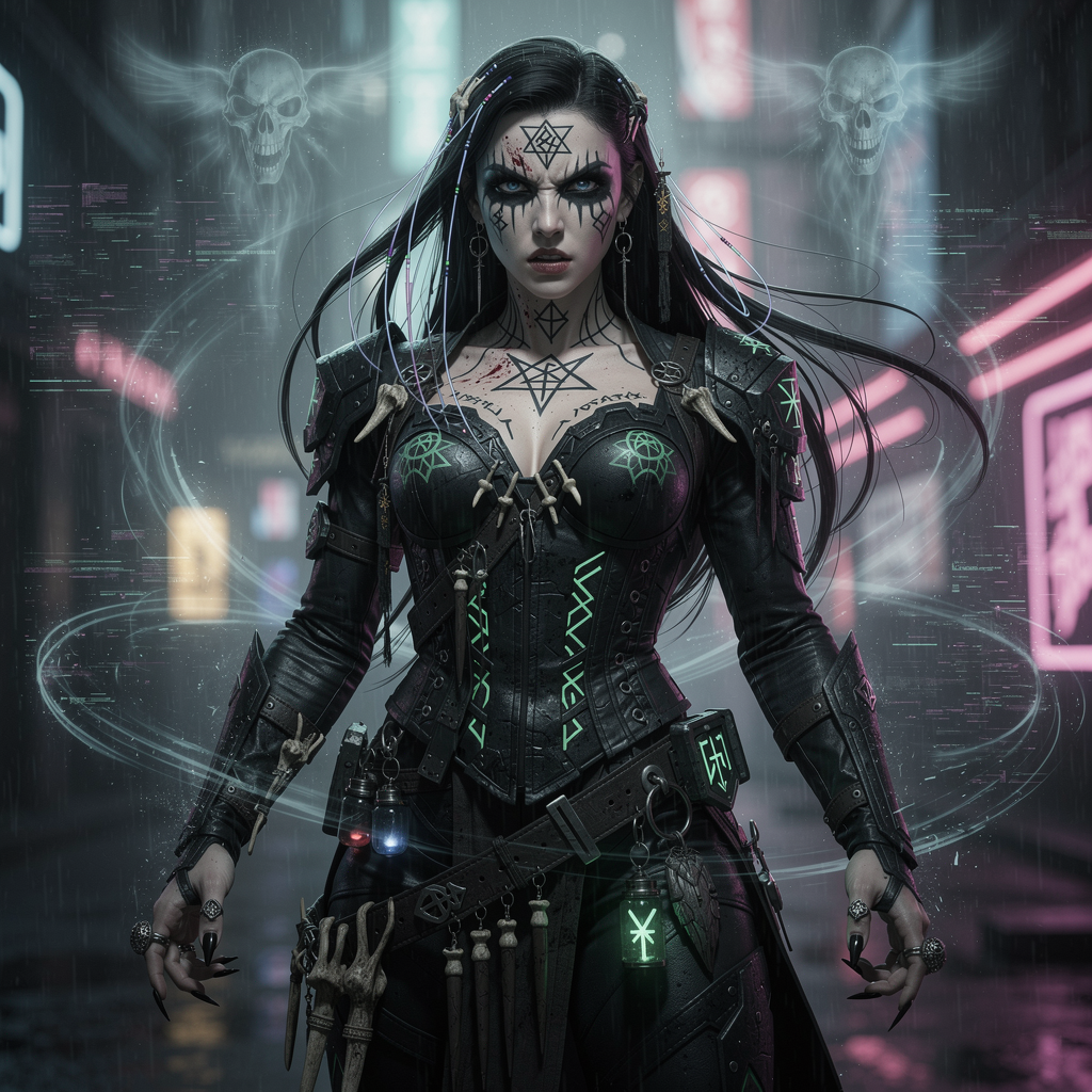 FLUX prompt: Design a photorealistic portrait of a woman ...