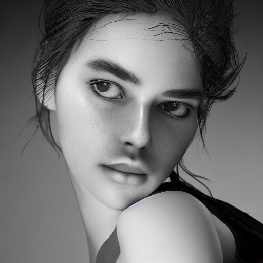 Stable Diffusion prompt: Photo of a ultra realistic, b&w,...