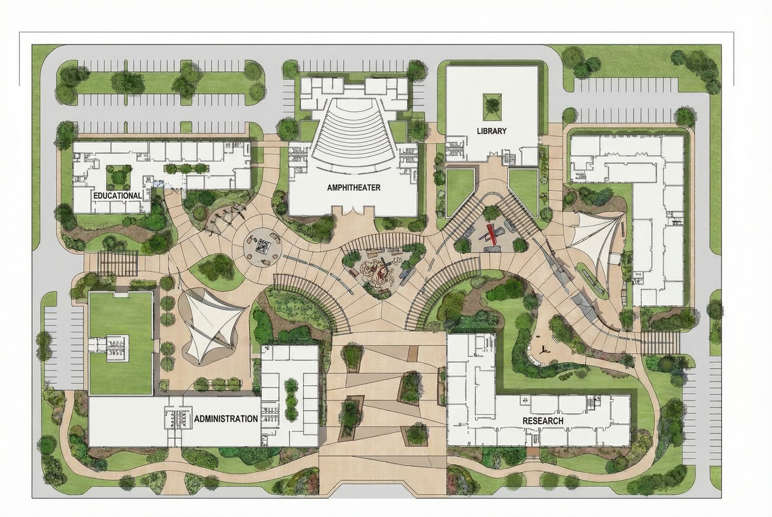 Nano Banana prompt: Overhead architectural plan of a mode...