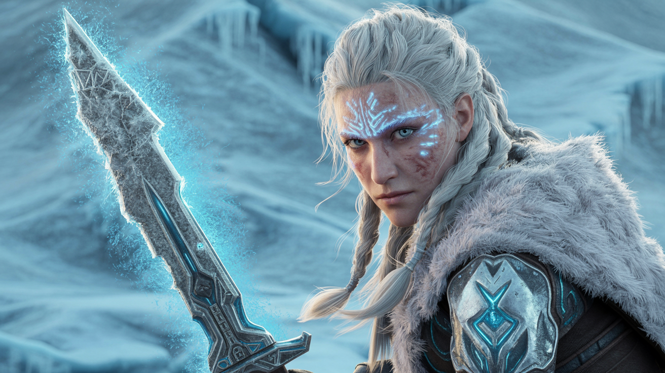 Ideogram prompt: A cinematic digital artwork featuring a ...