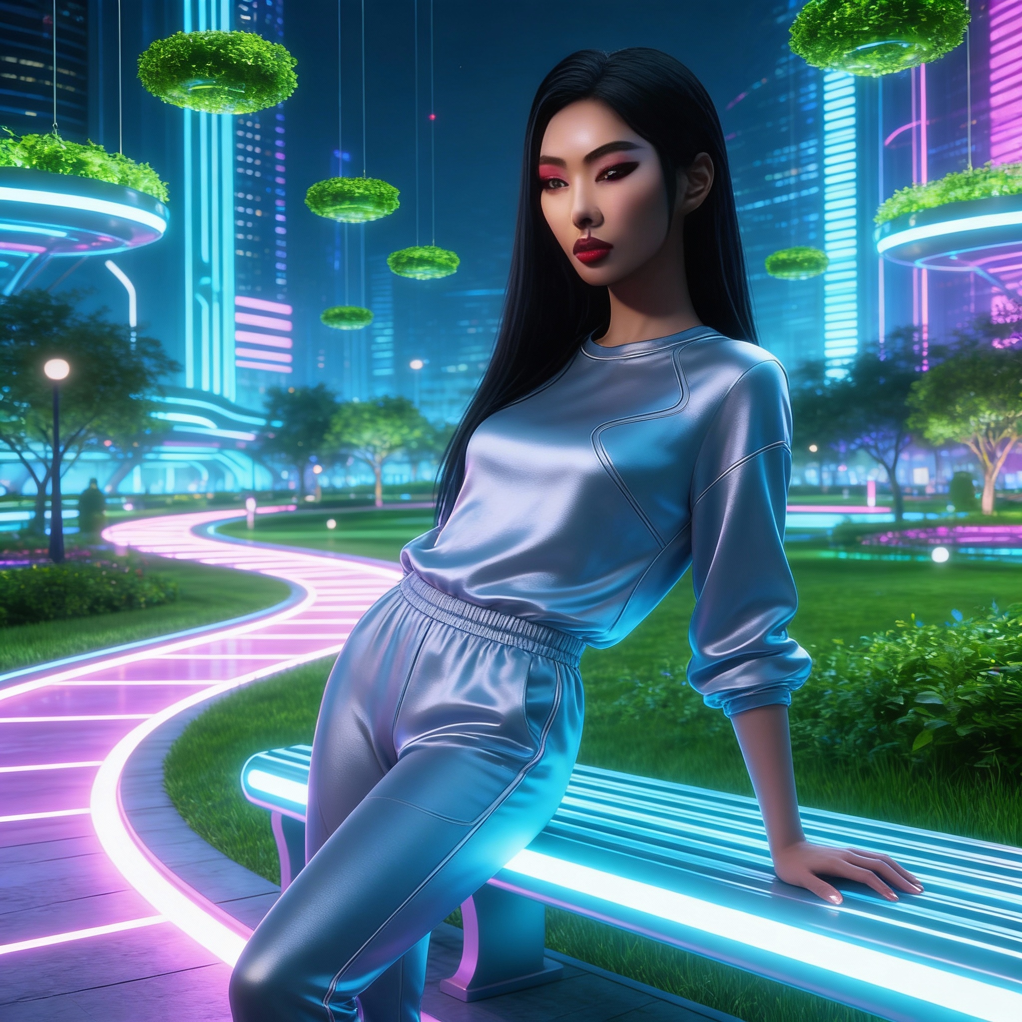 Seedream 4 prompt: Create a new image of the reference ch...