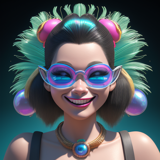DreamShaper prompt: 3D cartoon face kong for adolescent w...