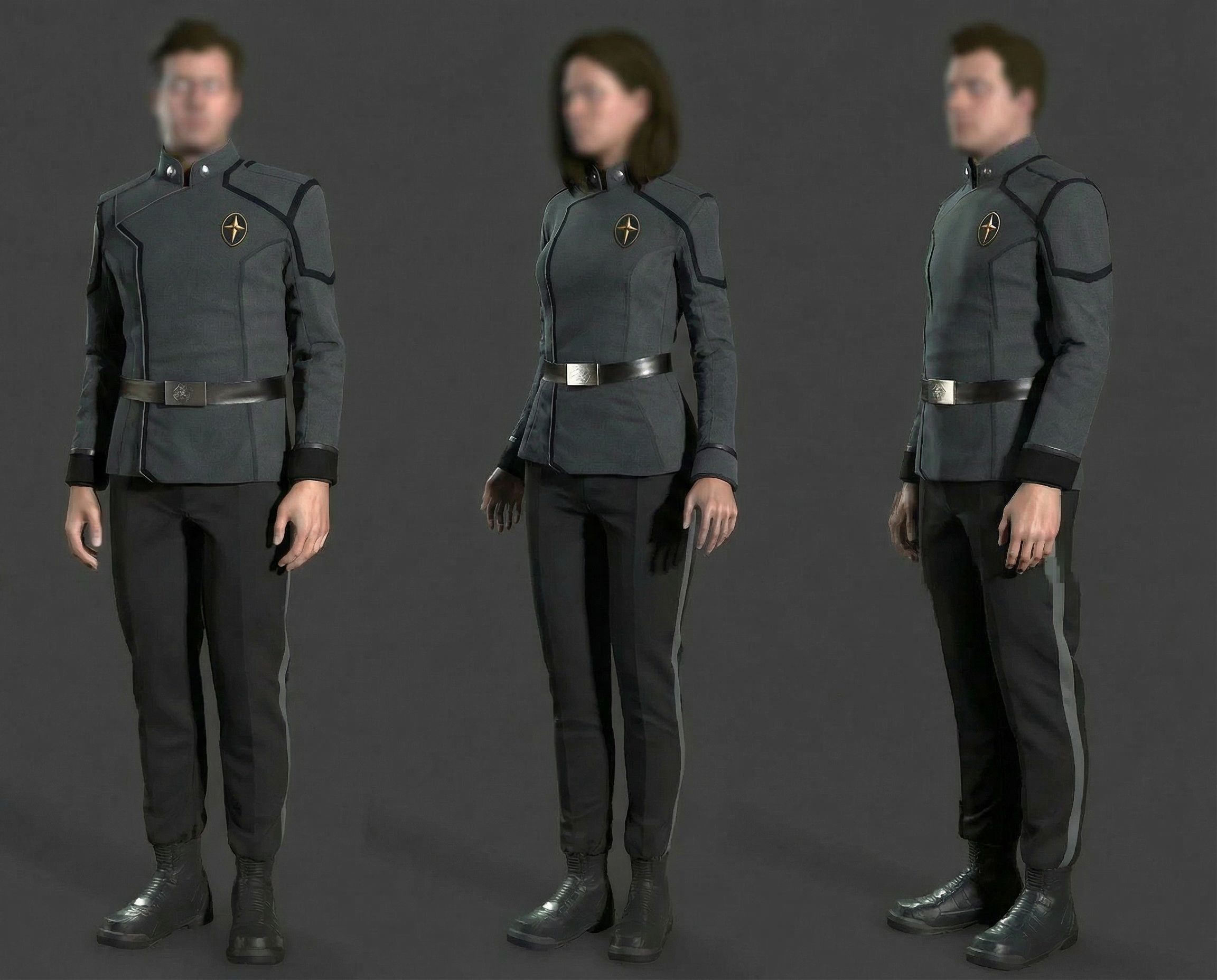 Nano Banana prompt: Create a Sci-Fi uniform with a badge....