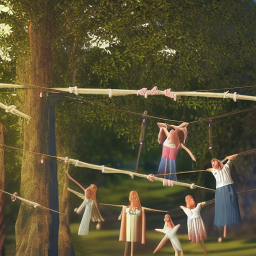 Stable Diffusion prompt: 3d render realistic 3 smiling pe...