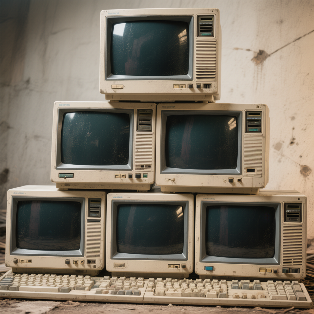 Hunyuan prompt: Create a 2D comic image of 6 old-school ...