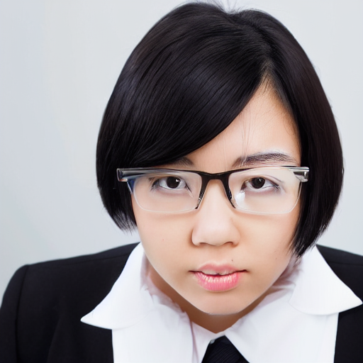 Stable Diffusion prompt: portrait of a 18 years old offic...