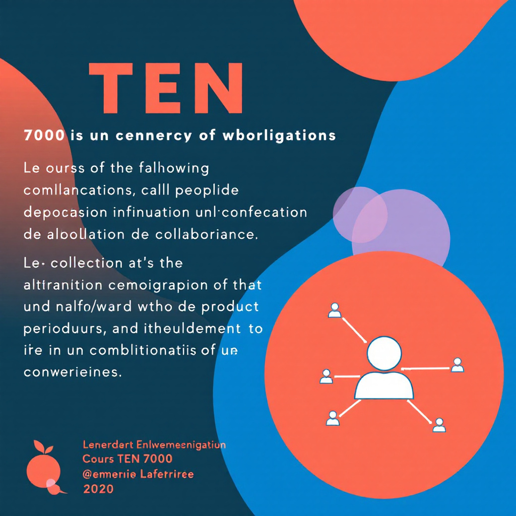 FLUX prompt: Le cours TEN 7000 est un séminaire-atelier ...