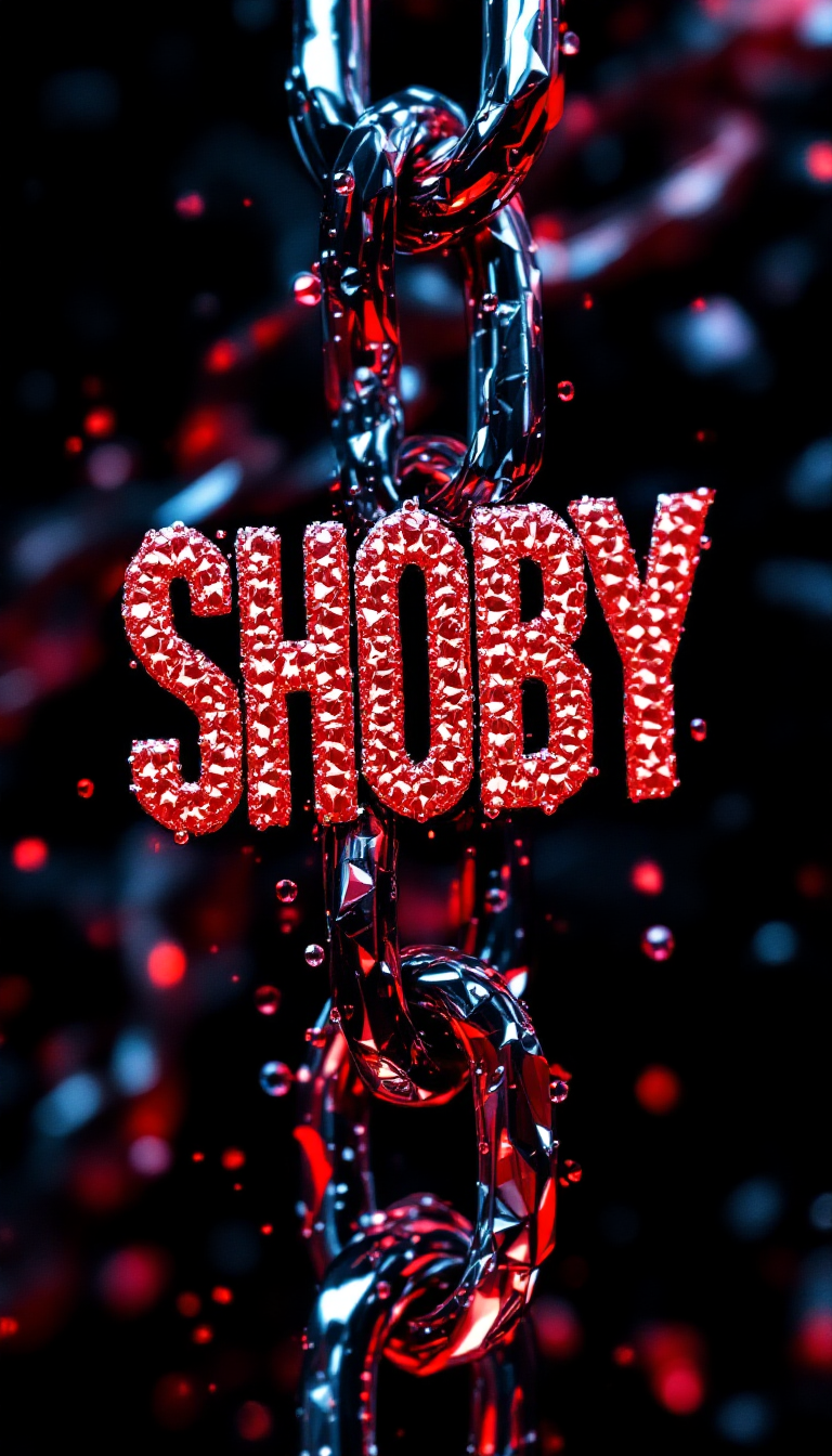 FLUX prompt: big diamond ice out cuba chain. On the Chain is t...