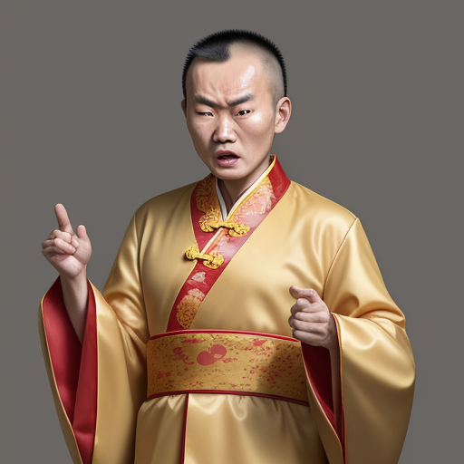 DreamShaper prompt: single chinese man, older and comical...