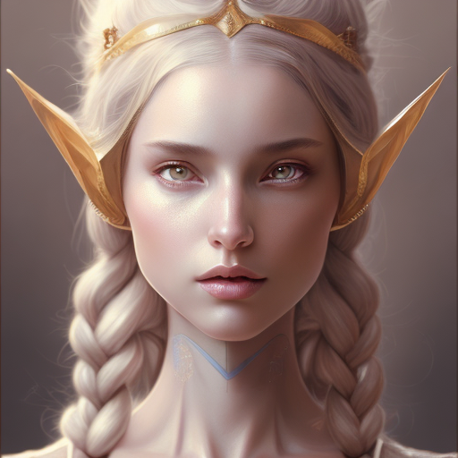 Openjourney prompt: mdjrny-v4 style portrait of female el...