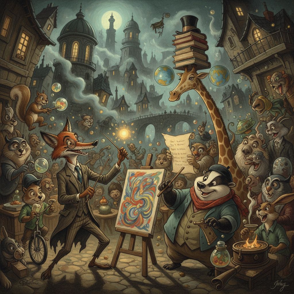 Nano Banana prompt: style of disney animation, pre-world ...