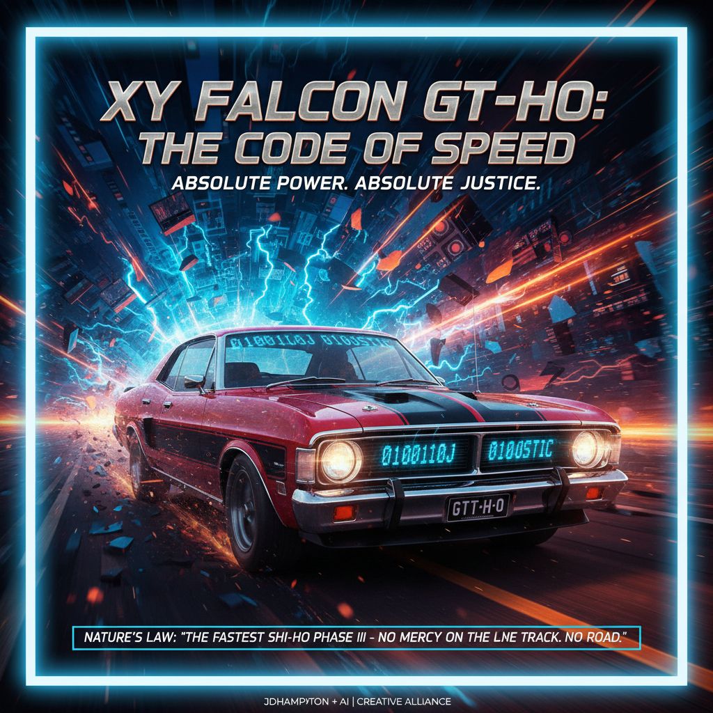 Nano Banana prompt: A Powerful Fusion Ford Falcon** and ...
