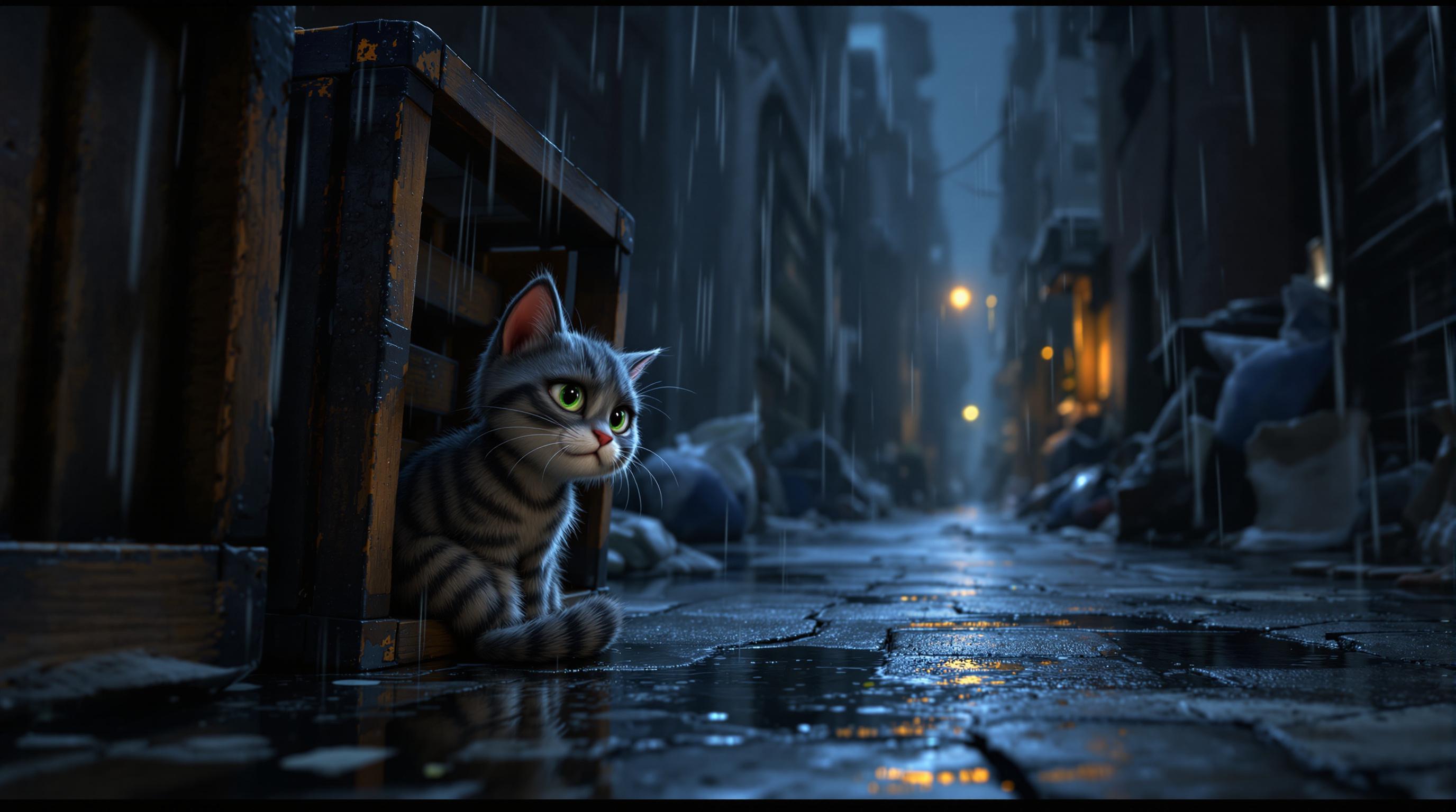 FLUX prompt: Render in a Disney/Pixar style with a strong...