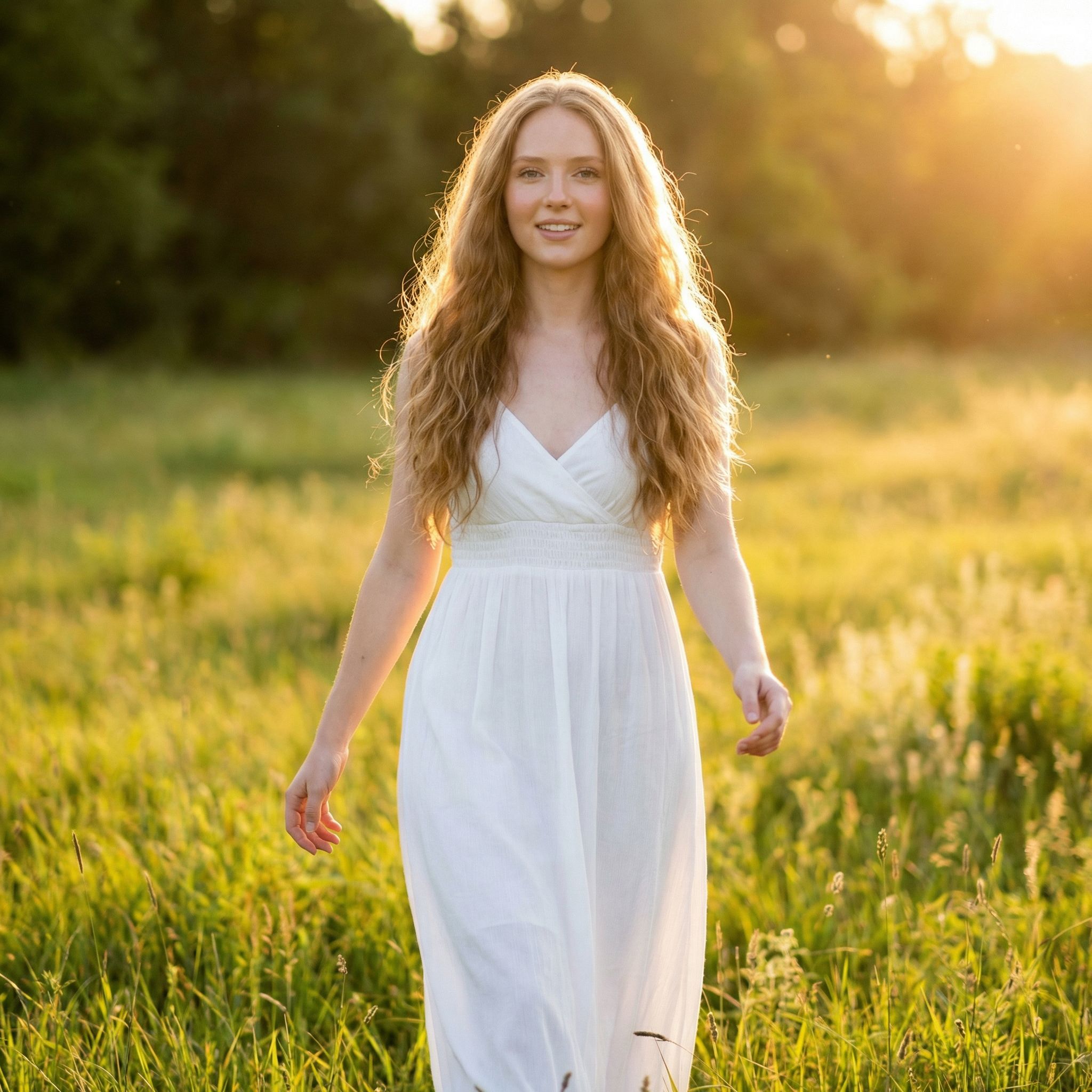 Nano Banana prompt: A young beautiful girl very fair glow...