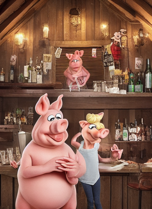 Stable Diffusion prompt: Realistic portrait of a party sc...