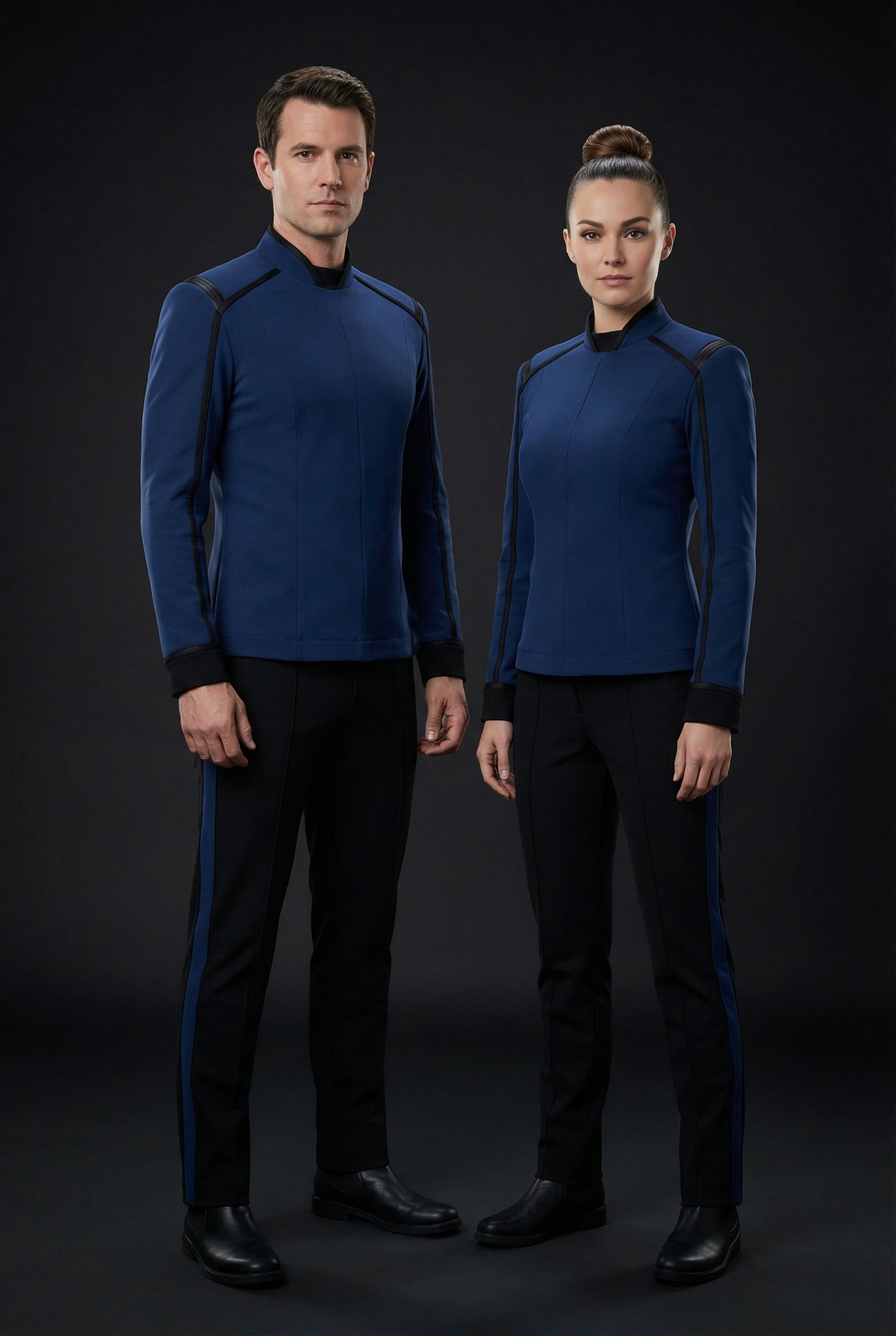 Nano Banana prompt: Create a Sci-Fi uniform. Use the refe...