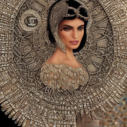 Stable Diffusion prompt: middle eastern woman wearing ma...