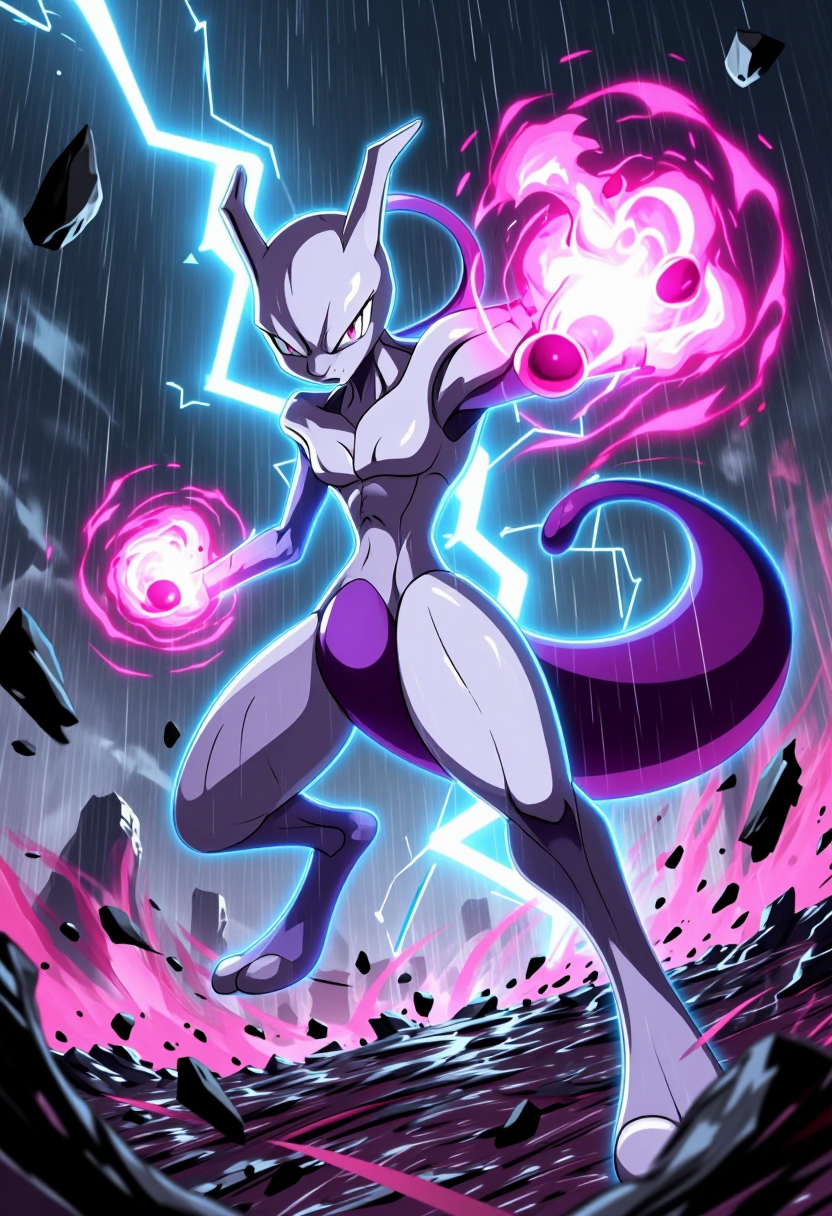 Best Mewtwo: The World's Strongest Pokemon | ミュウツー (Pokedex #0150 ...