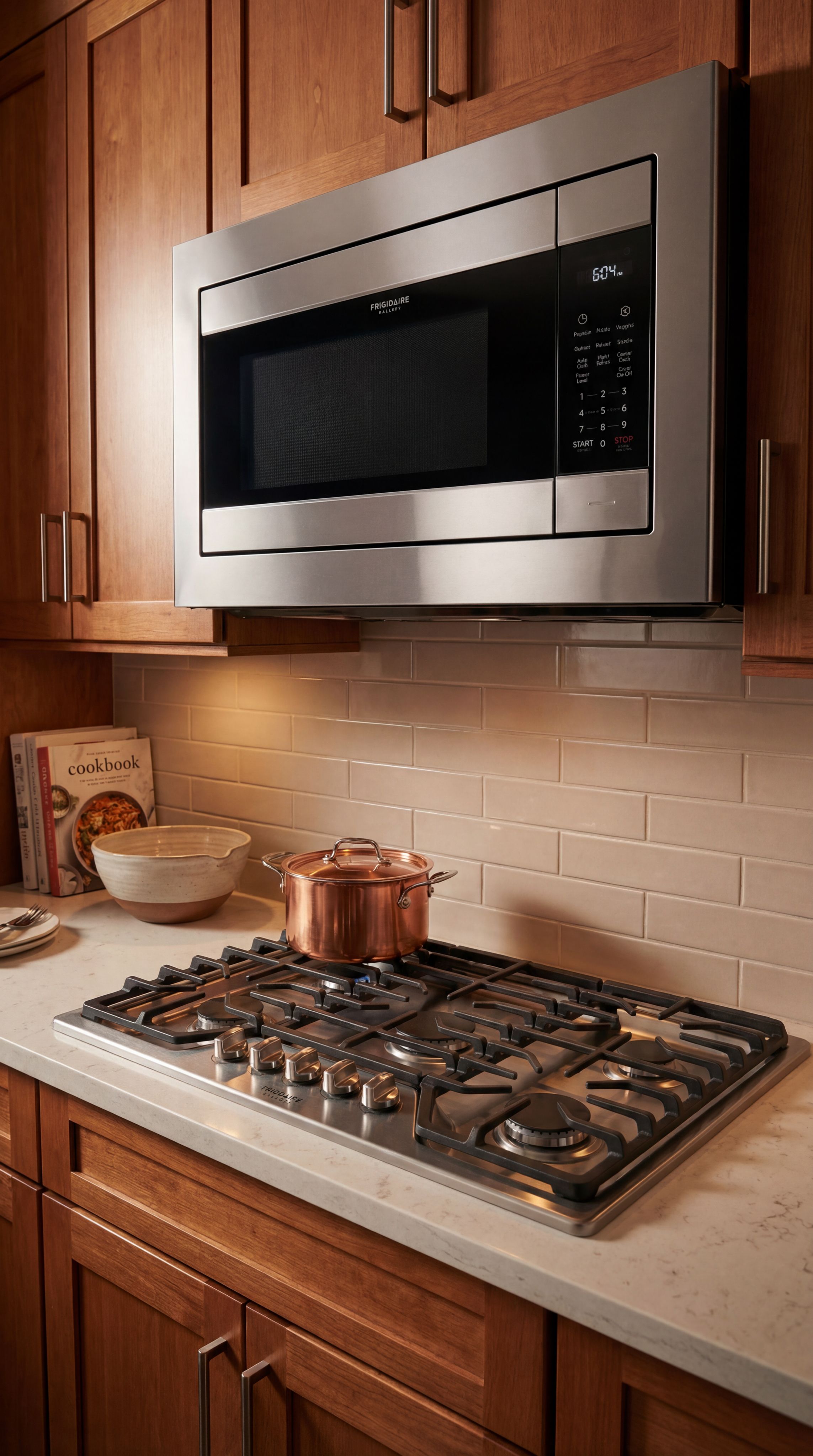 Nano Banana prompt: Create the Frigidaire FGMO226NUF Frig...