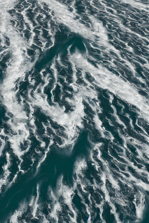 Stable Diffusion prompt: wide angle shot of river delta w...