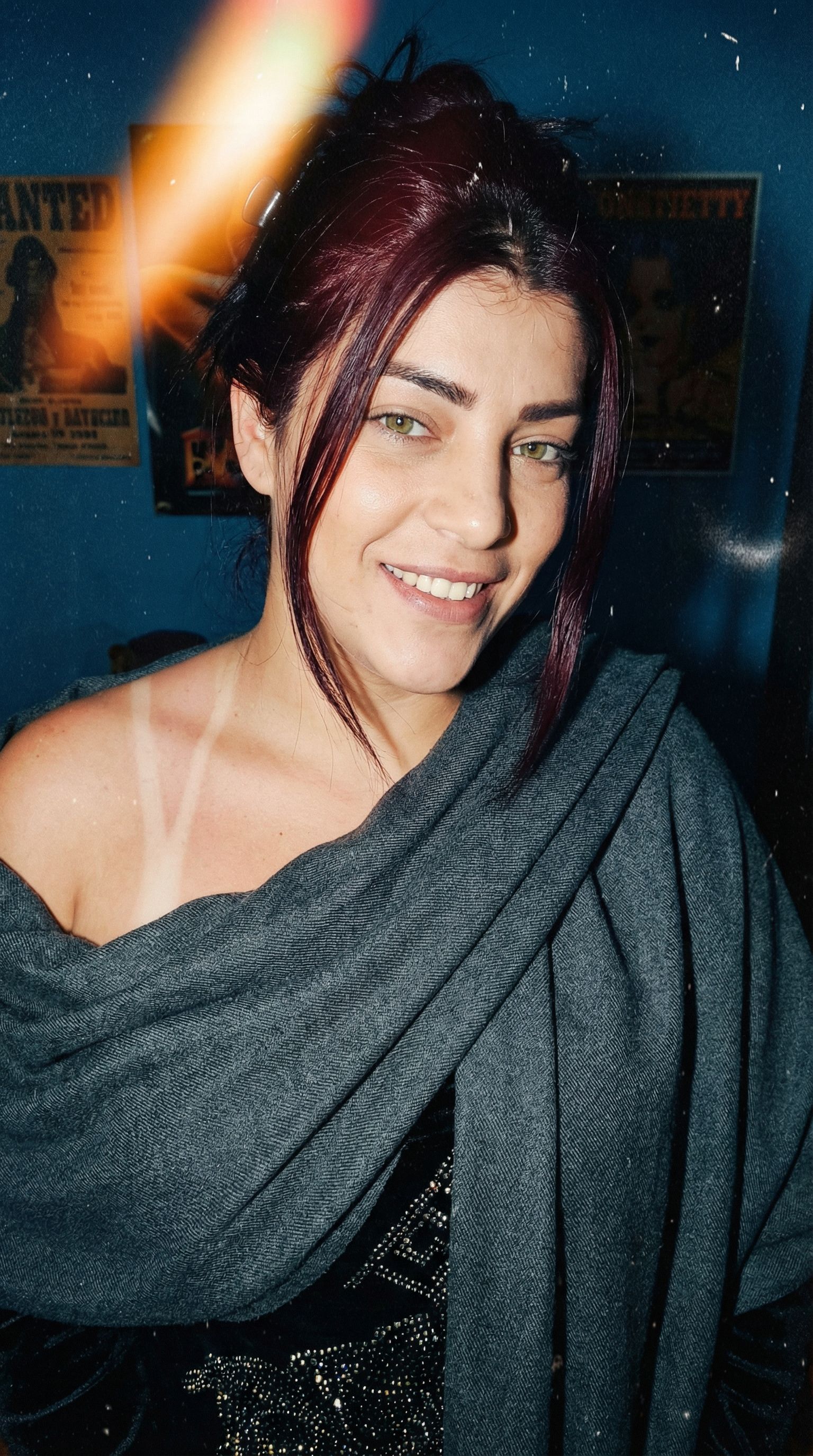 Nano Banana prompt: A gritty 90s style flash photograph o...