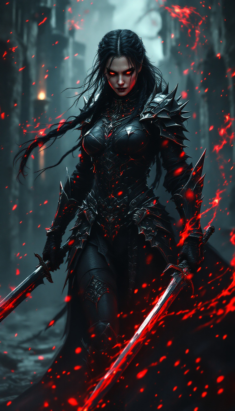 FLUX prompt: Dynamic angle, full body view, realistic, fe...