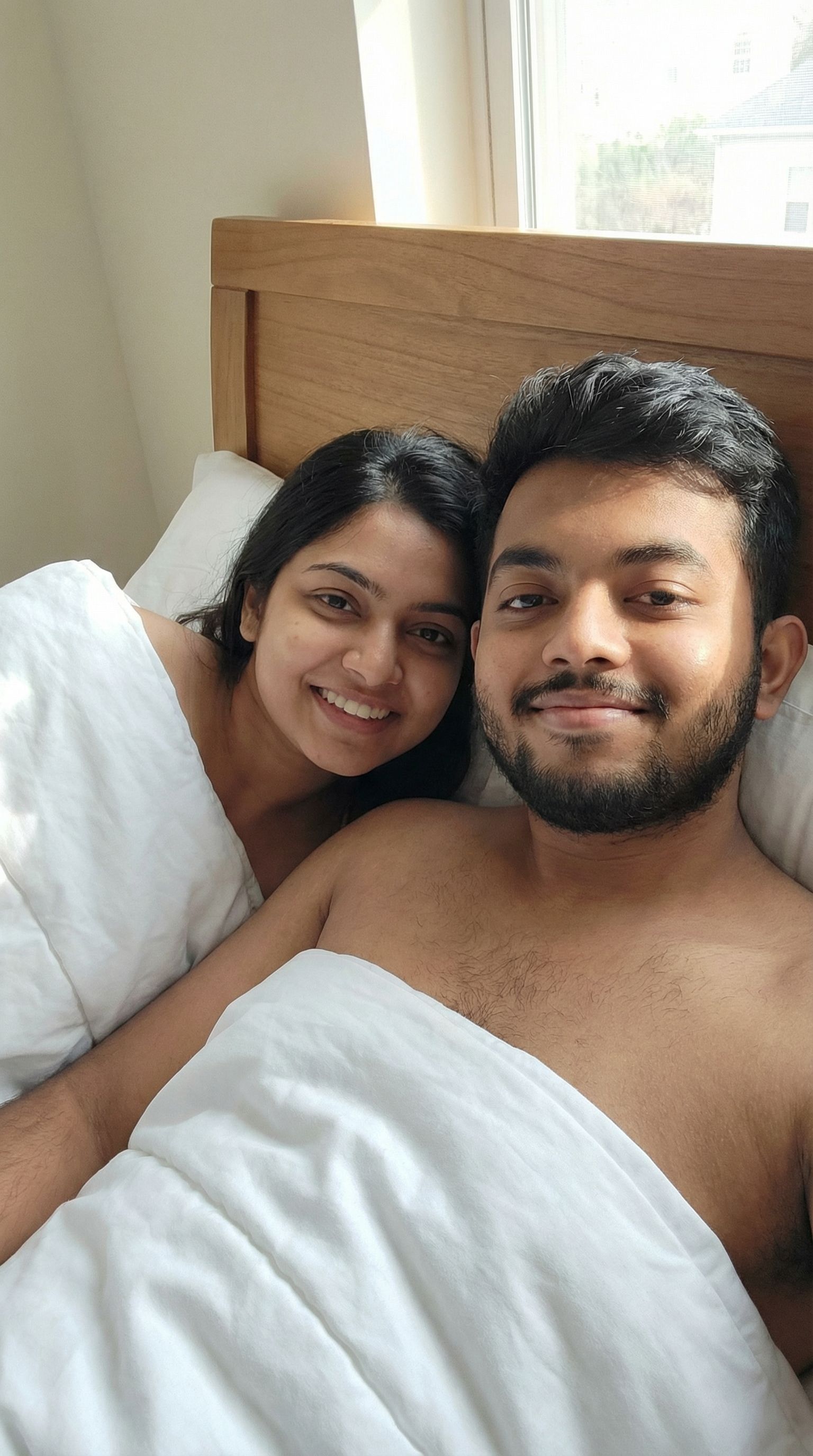 Nano Banana prompt: Couple full Naket body show in bed