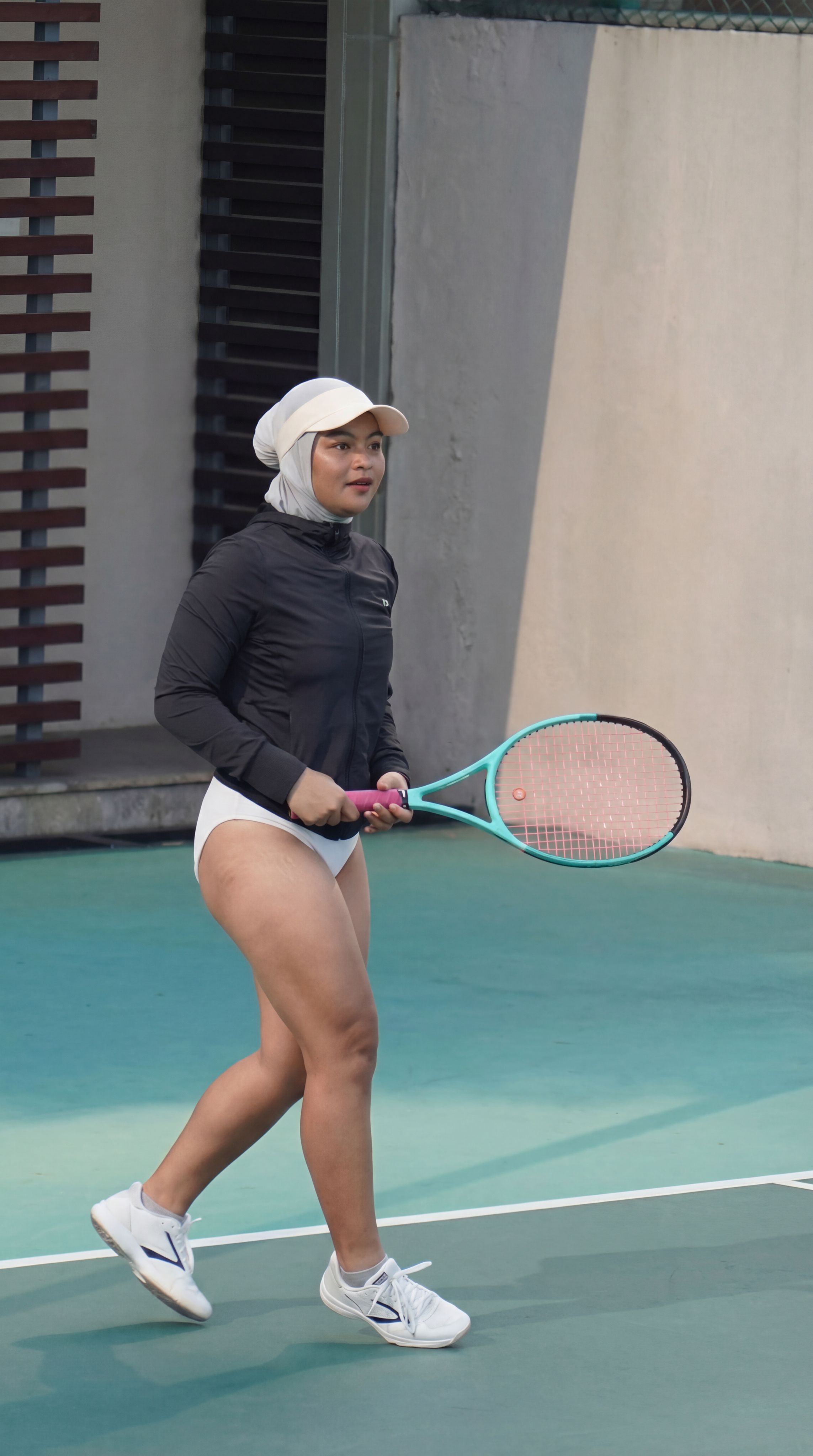 Nano Banana prompt: Photo of the person wearing a white h...