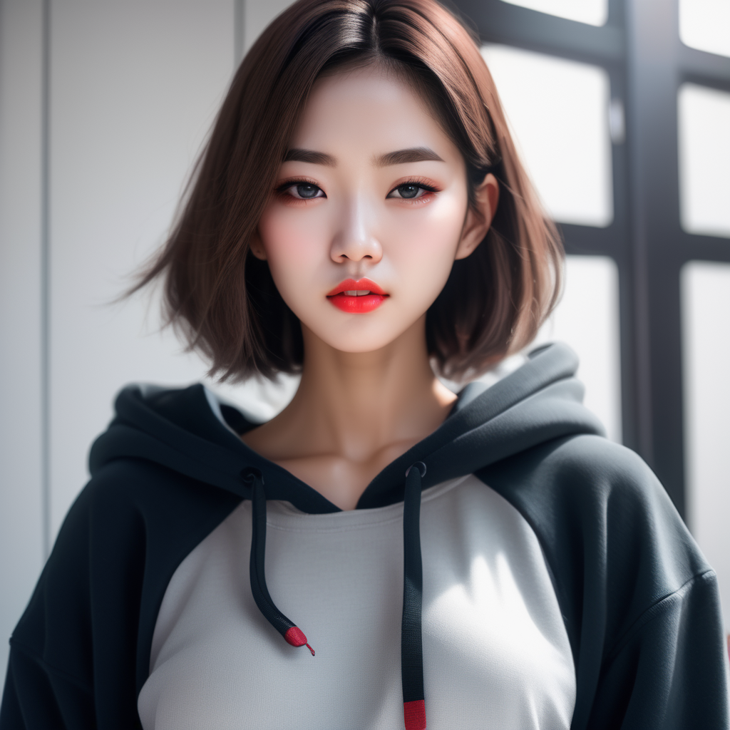 Stable Diffusion prompt: beautiful Korean girl, Cute Loos...