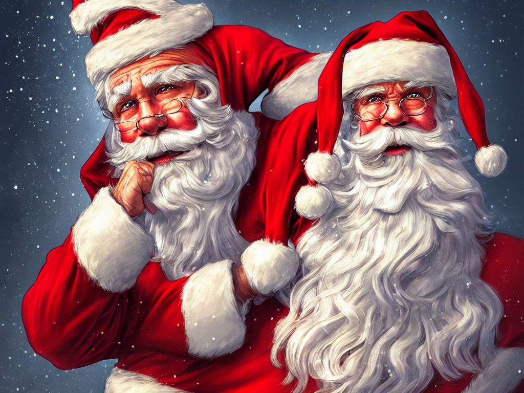 Stable Diffusion prompt: ultra realistic nice santa claus...